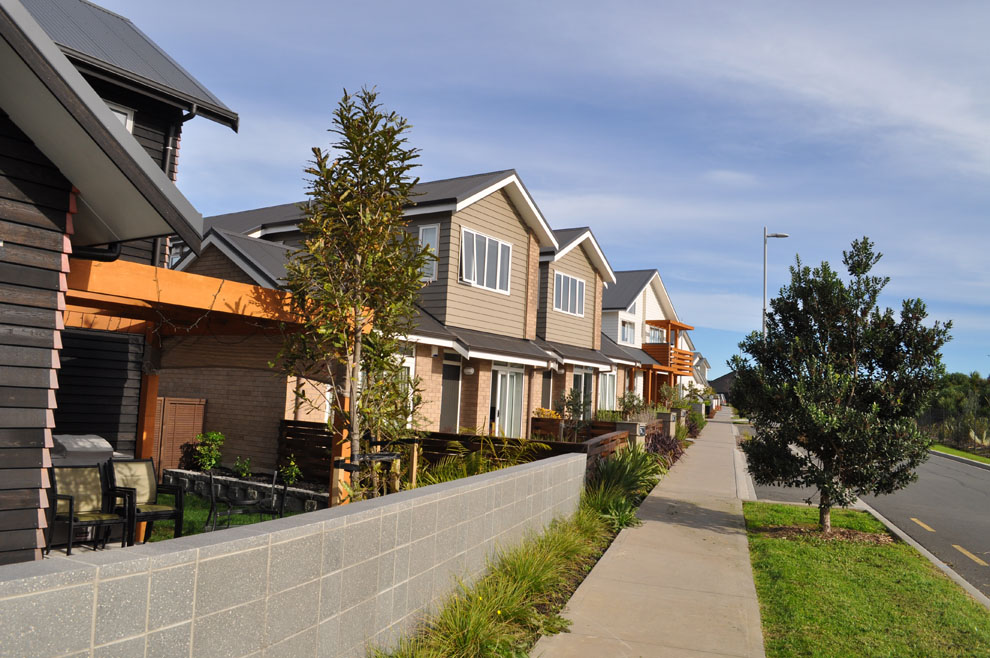 What is an example of residential spaces?
